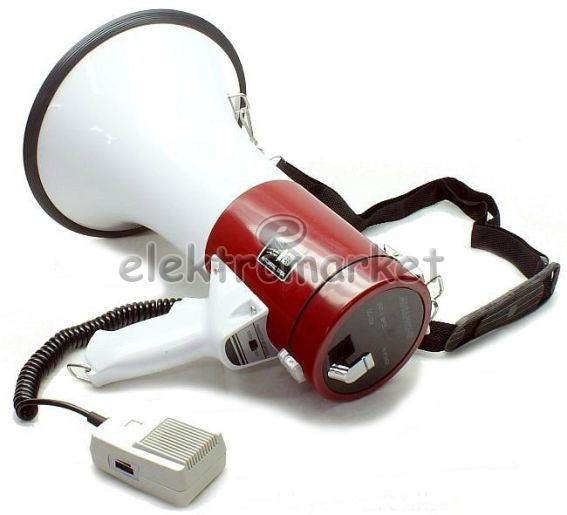 Megafon DH-09 przenośny typu horn,Tuba, szczekaczka, mikrofon